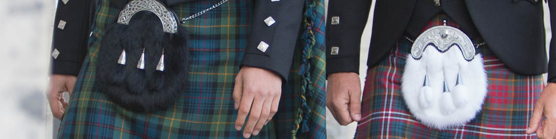Sporrans and straps | Kilts & Highlandwear | CLAN