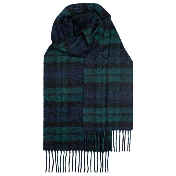 Scottish Tartan Cashmere Scarf - Cashmere - Departments | CLAN