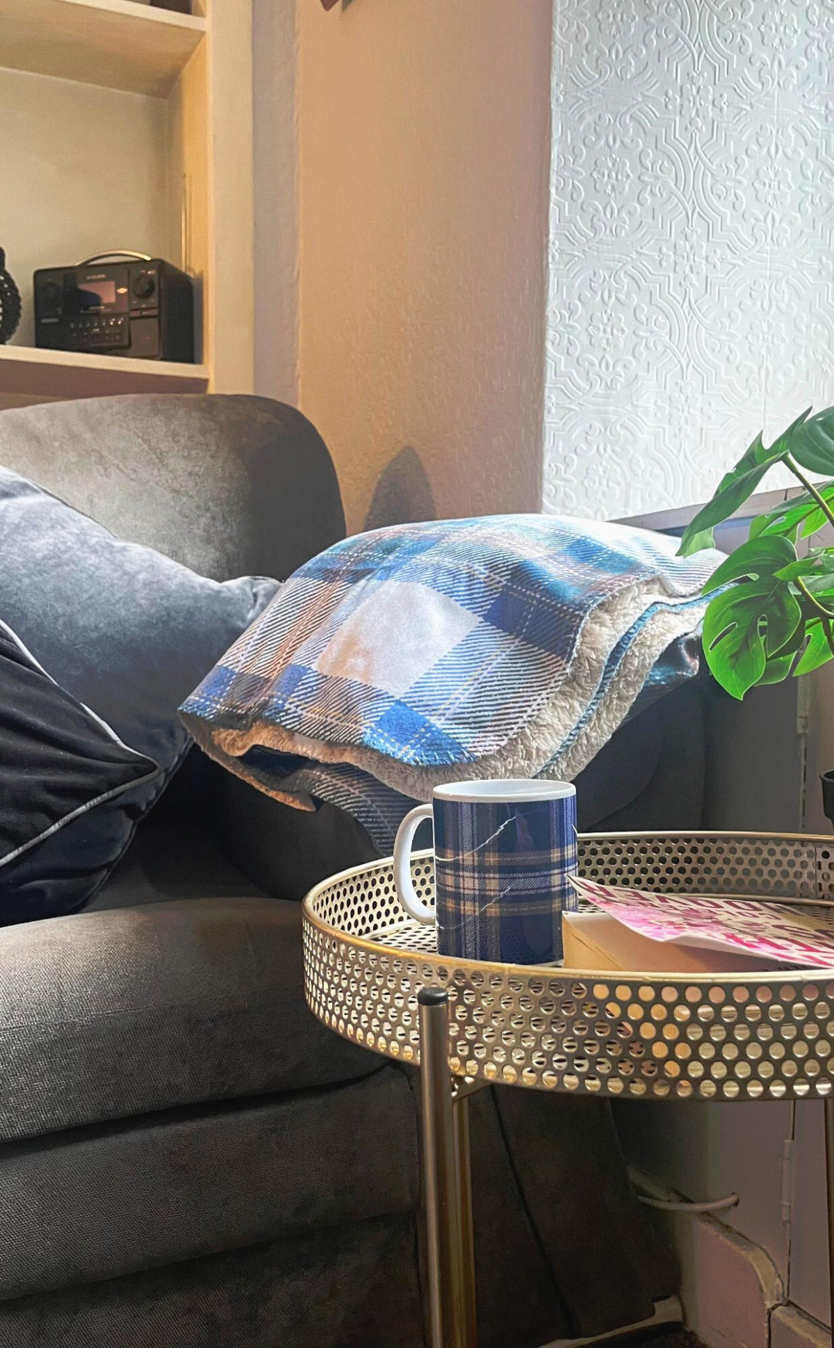 Tartan Sherpa Blanket | CLAN