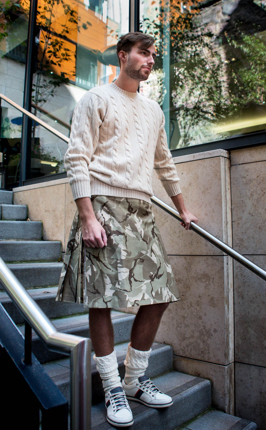 Camouflage Casual Kilt | CLAN
