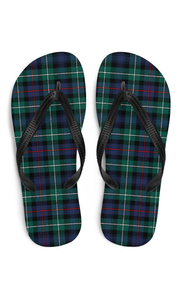 Tartan Flip Flops | CLAN