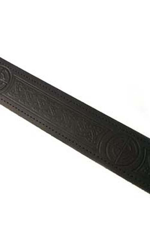 Classic Kilt Belt, Celtic Knot design | CLAN