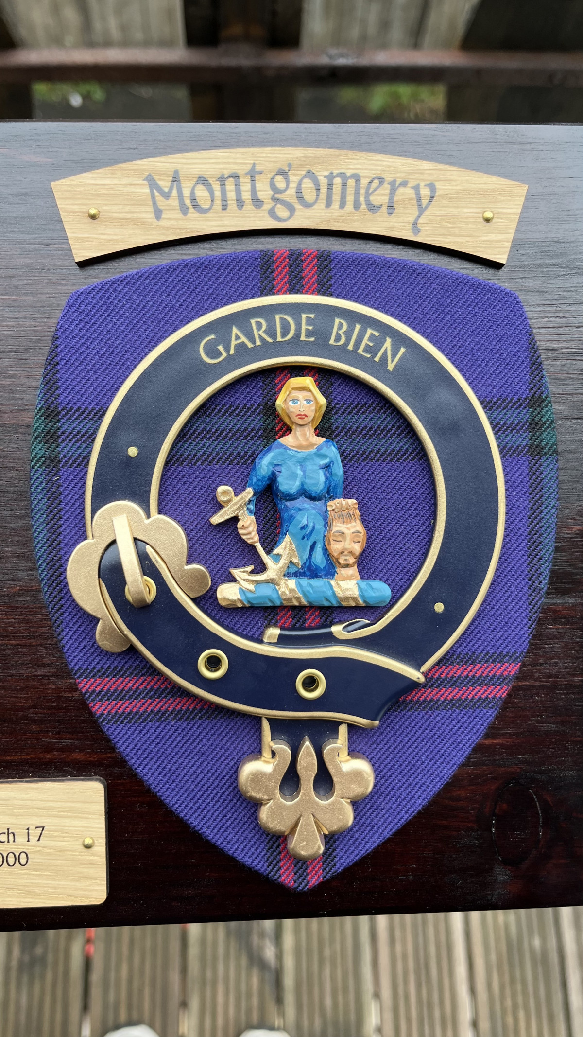 Double Clan Crest Wall Plaque | CLAN