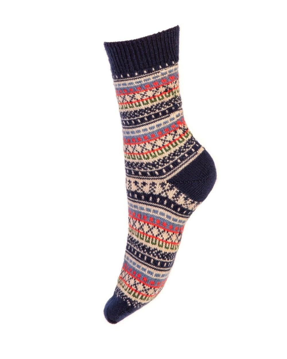 Fairisle Luxury Wool Socks | CLAN
