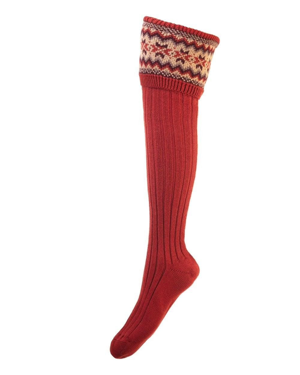 Fairisle Luxury Wool Country Socks | CLAN