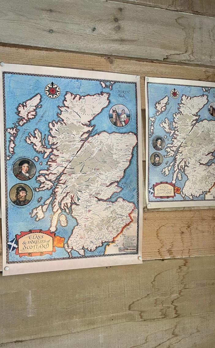 Clan Map Of Scotland | CLAN