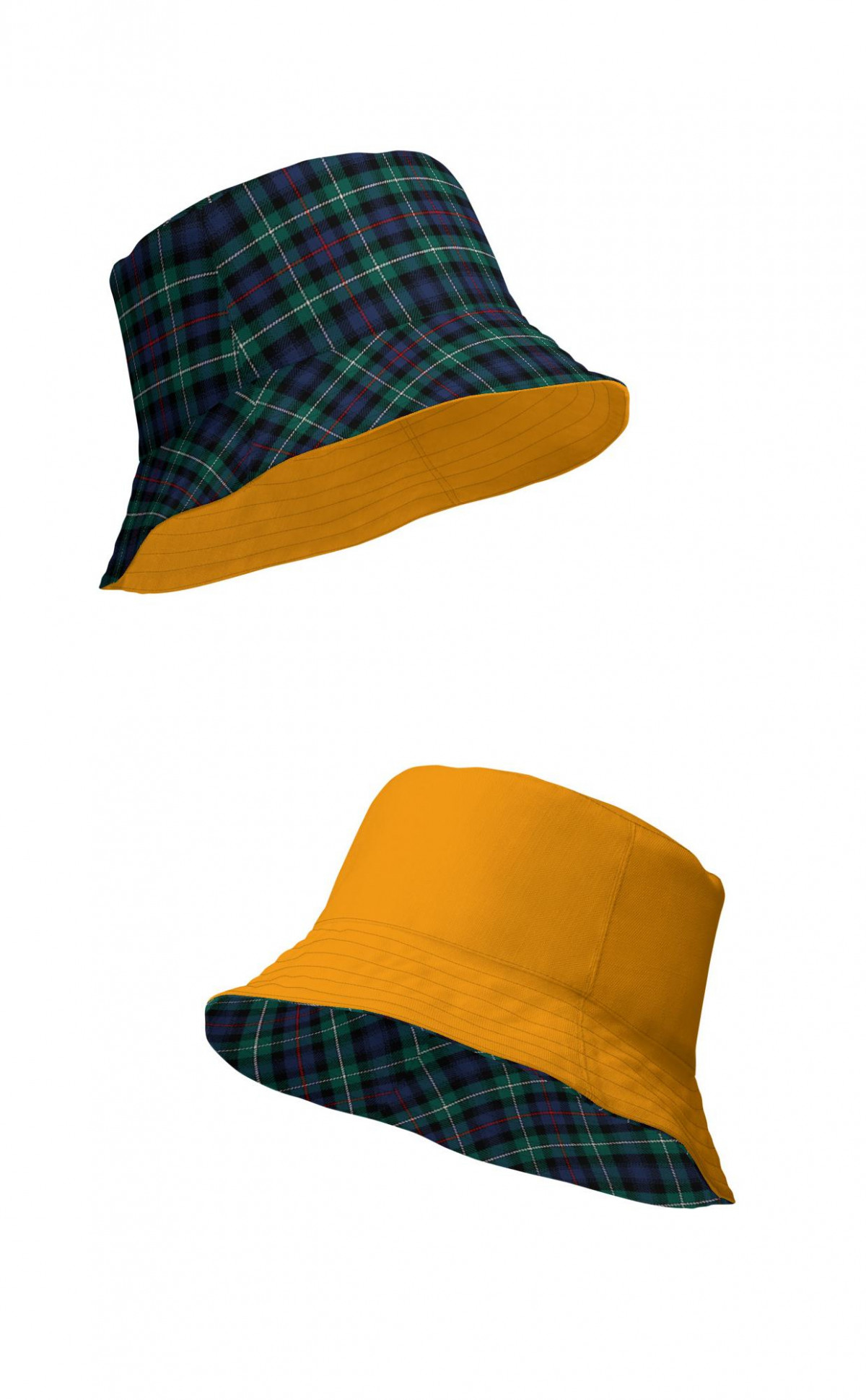 Tartan Reversible Bucket Hat | CLAN