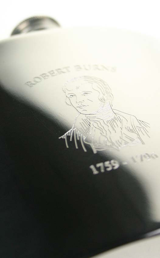 Robert Burns Hip Flask - Homeware - Products | CLAN