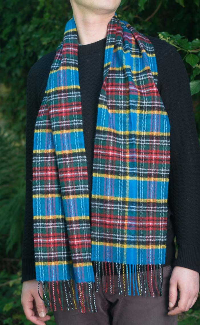 Classic Lambswool Tartan Scarf | CLAN