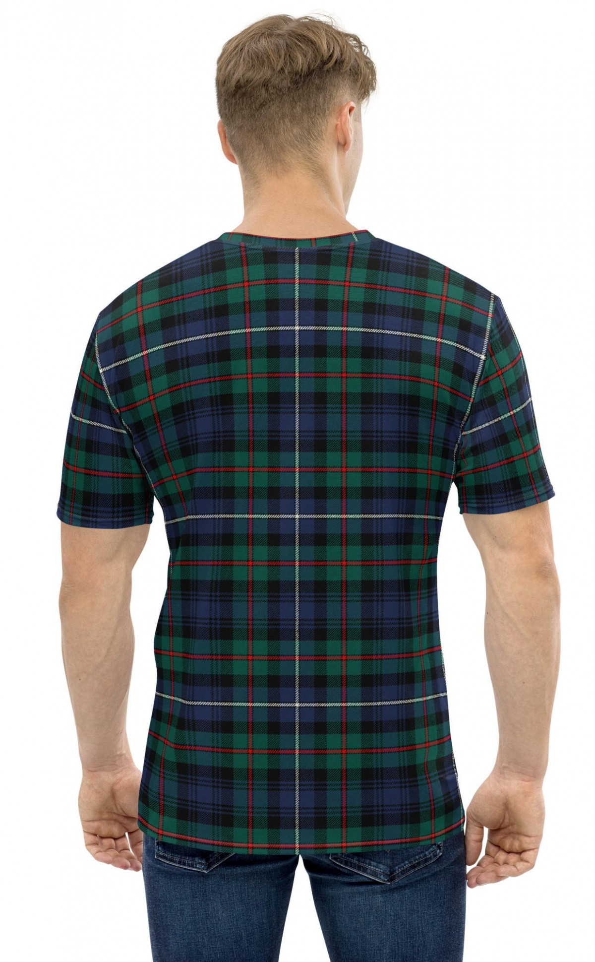 Premium Clan Crest Men's Crew Neck T‑shirt | CLAN