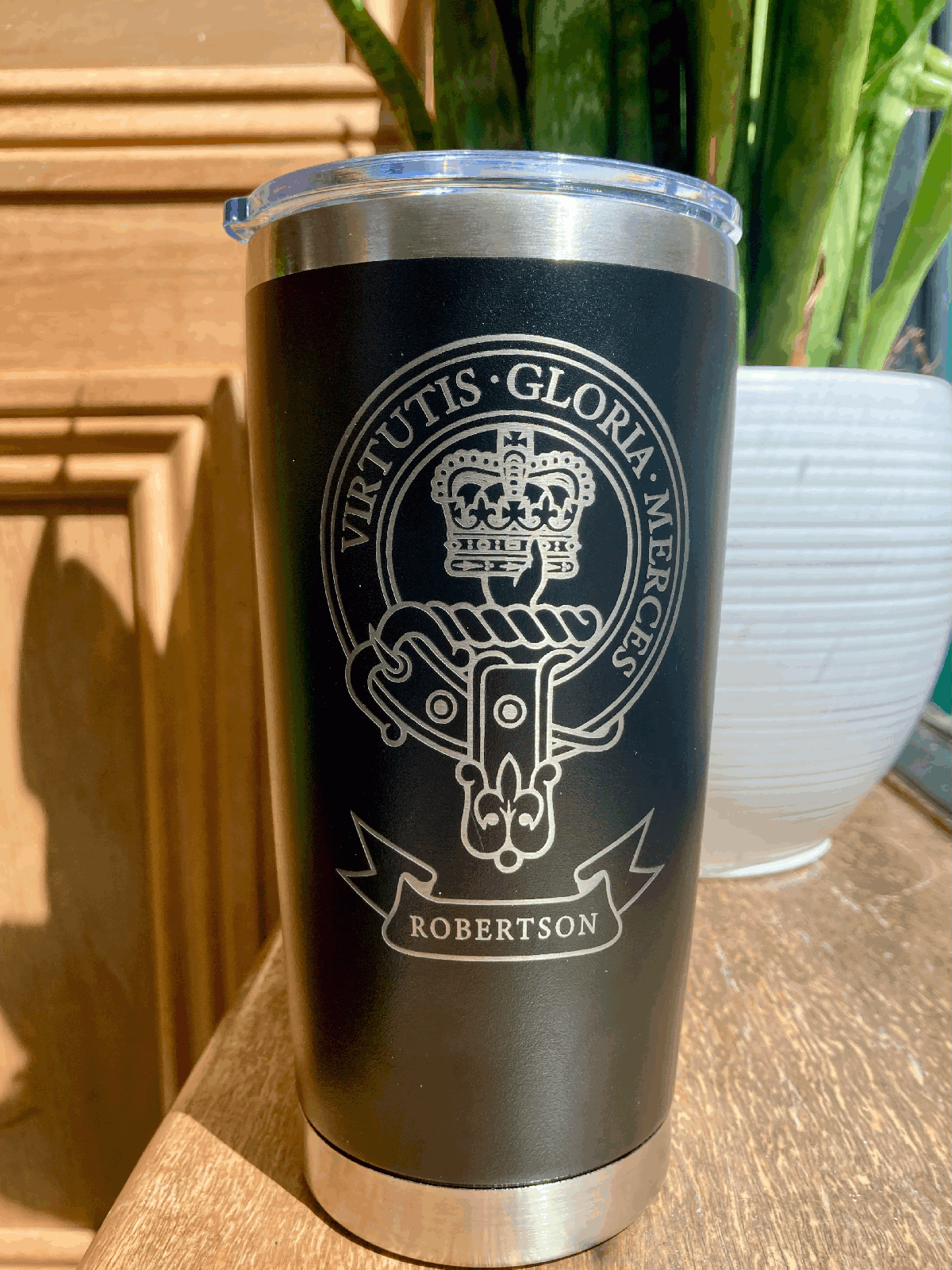 Irish Clan Crest Insulated Coffee Mug 20oz | CLAN