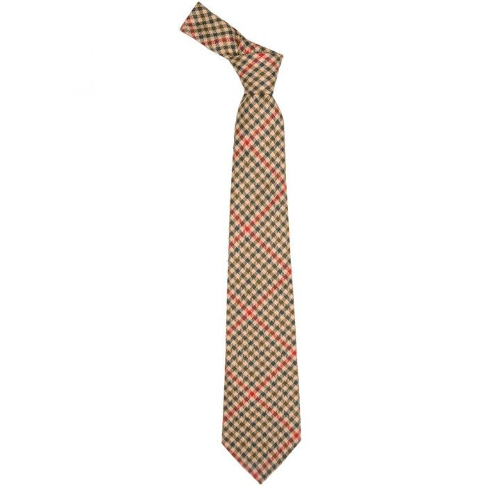 Estate Check Wool Tie | CLAN