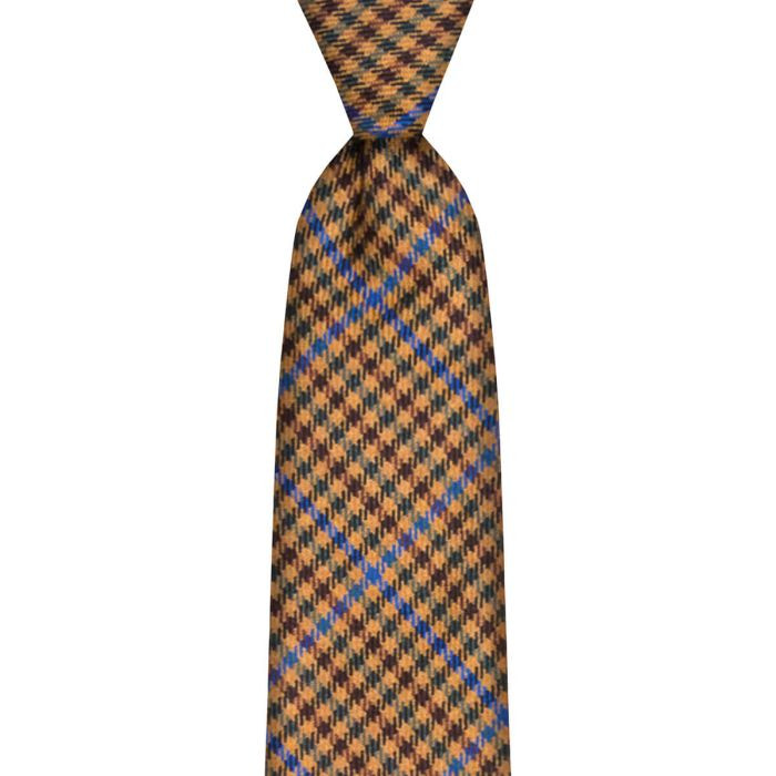 Estate Check Wool Tie | CLAN