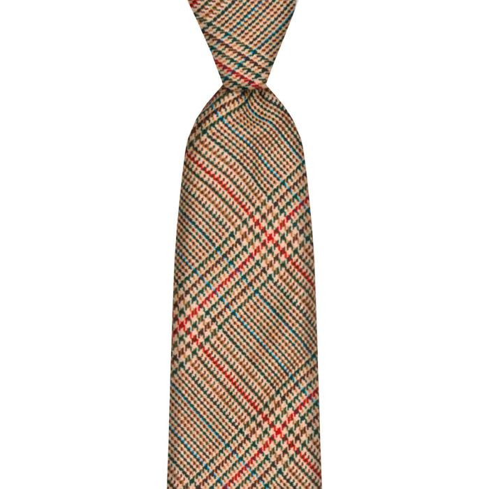 Estate Check Wool Tie | CLAN