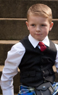 Boy's Tweed Argyll Kilt Outfit | CLAN