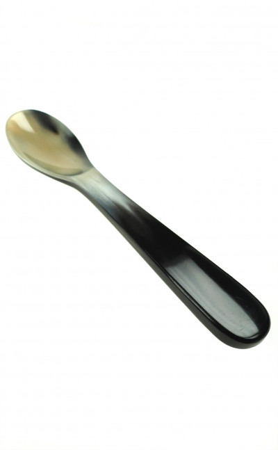Oxhorn Egg Spoon, round handle | CLAN