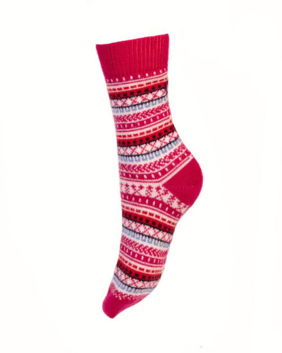 Fairisle Luxury Wool Socks | CLAN