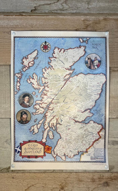 Clan Map Of Scotland | CLAN