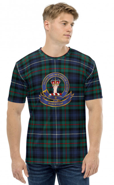 Premium Clan Crest Men's Crew Neck T‑shirt | CLAN