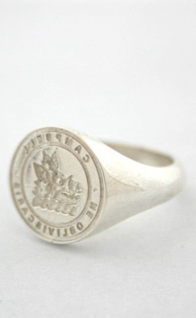 Small Clan Crest Reverse Seal Ring | CLAN