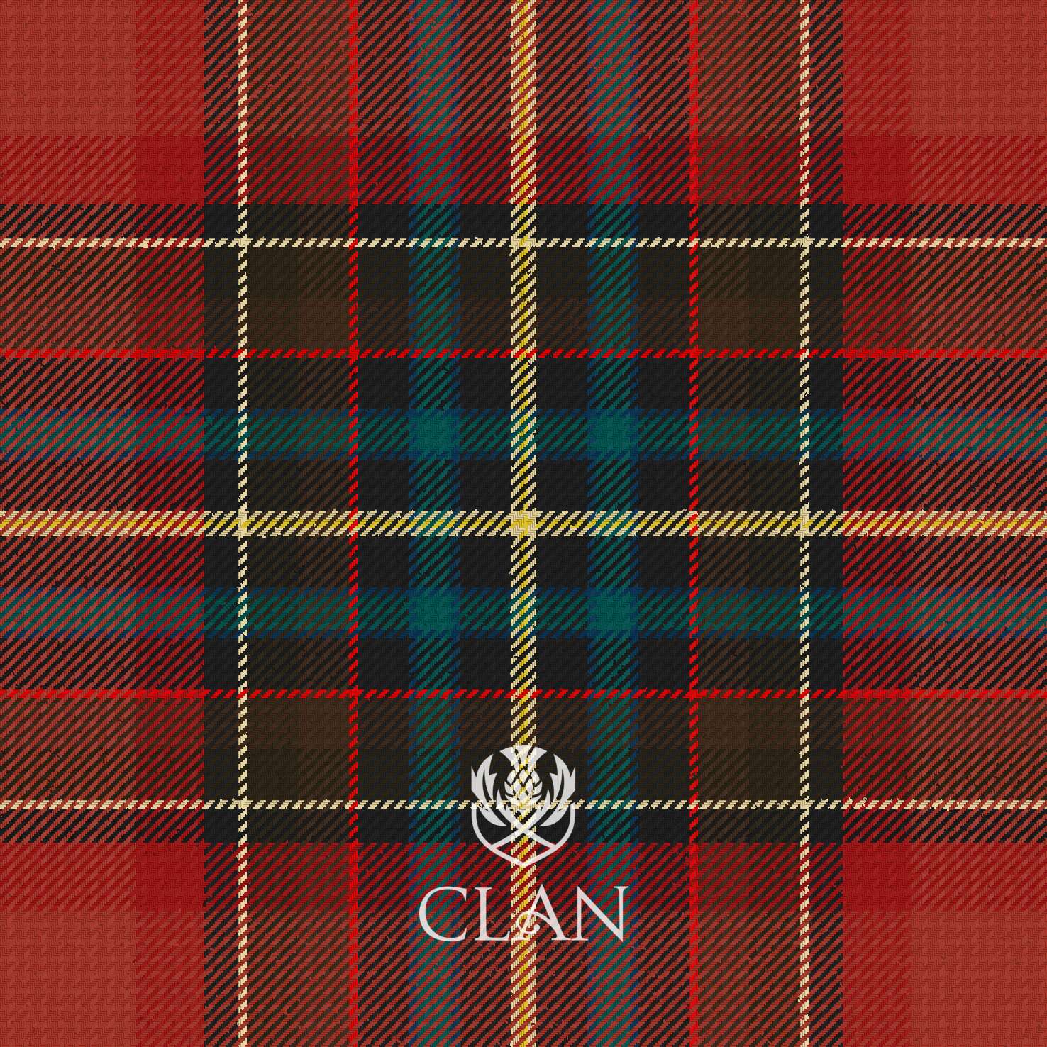 Red NPPL TARTAN | CLAN by Scotweb
