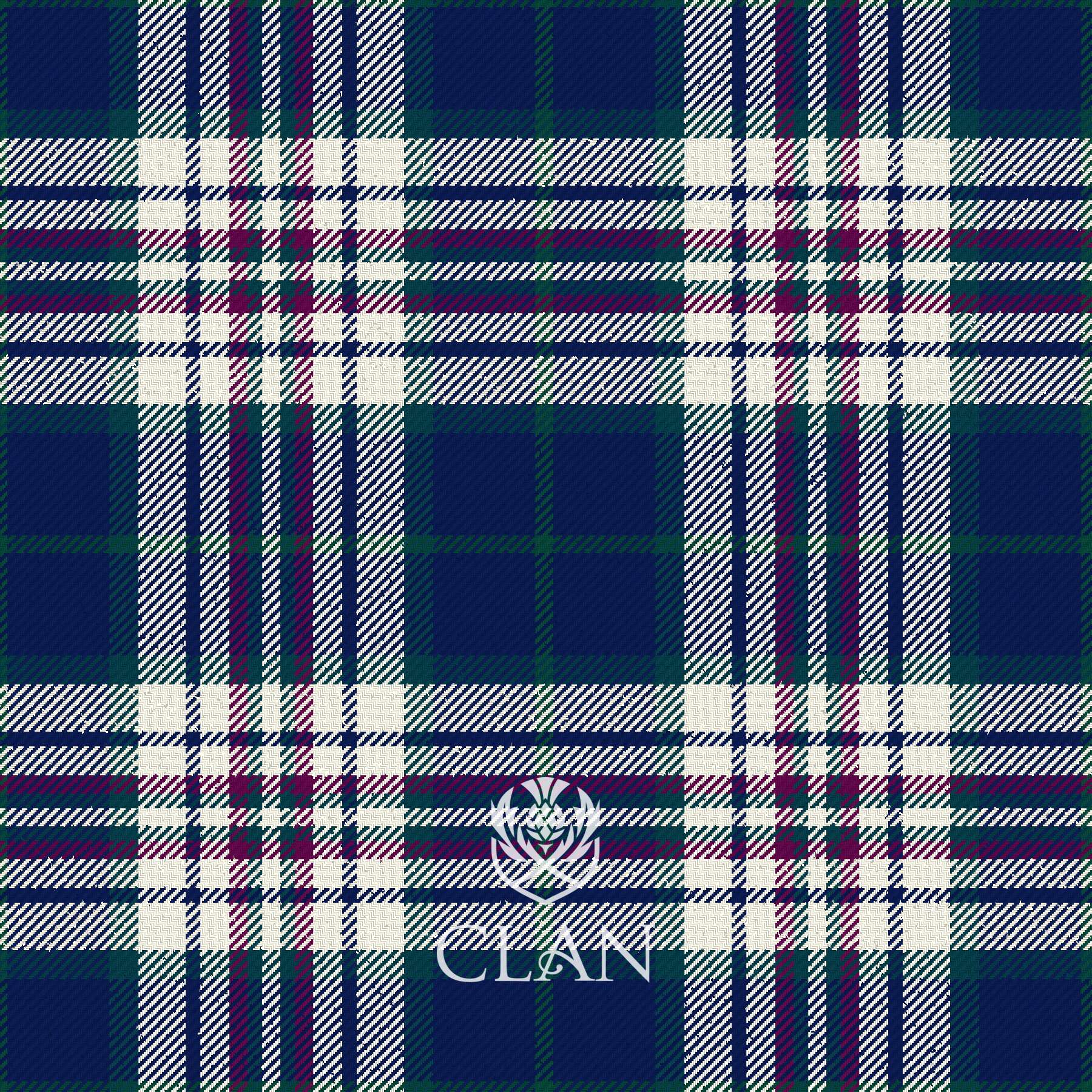 Sibbald Blue Tartan | CLAN