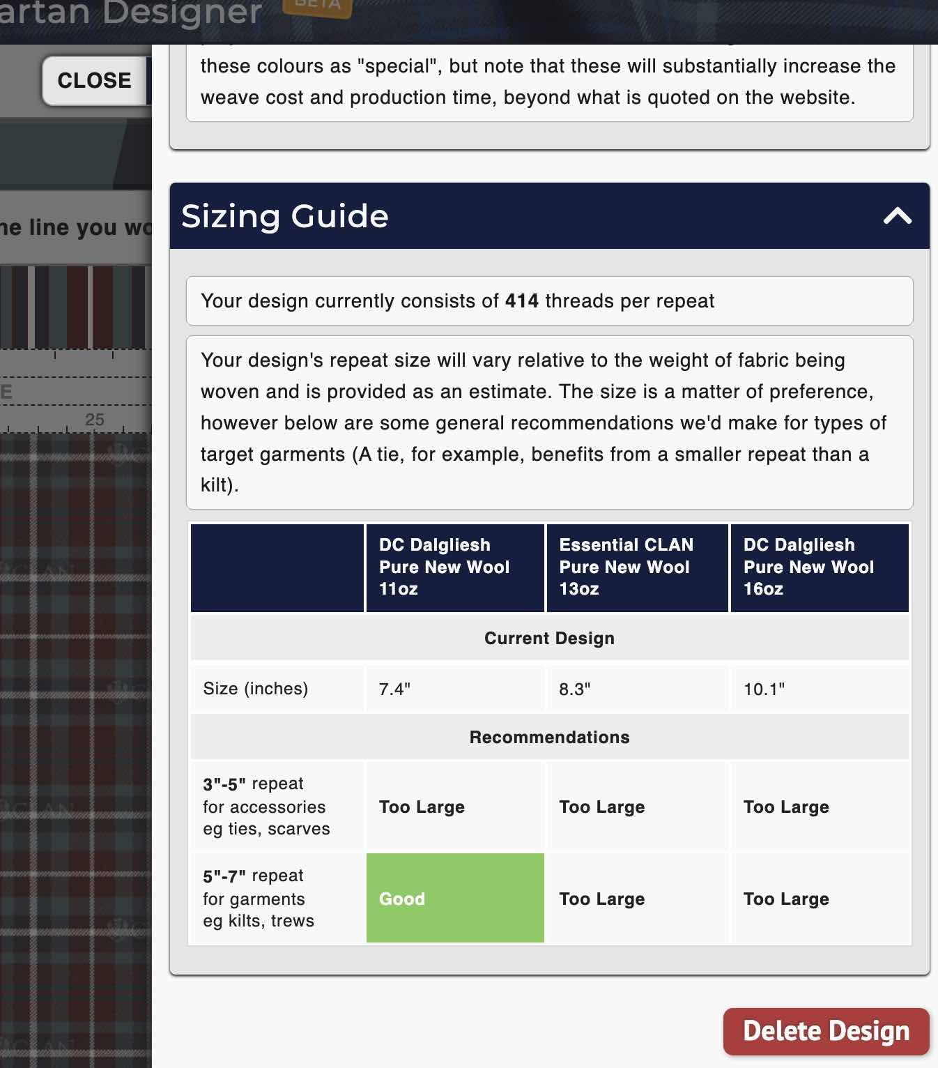 Production size advice | CLAN